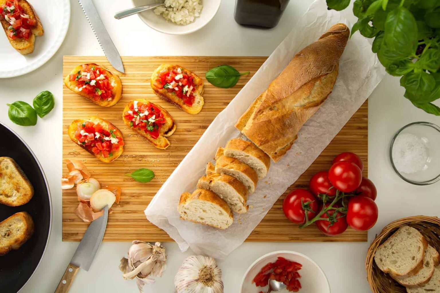 Flat lay food photography | Easy Food Photography